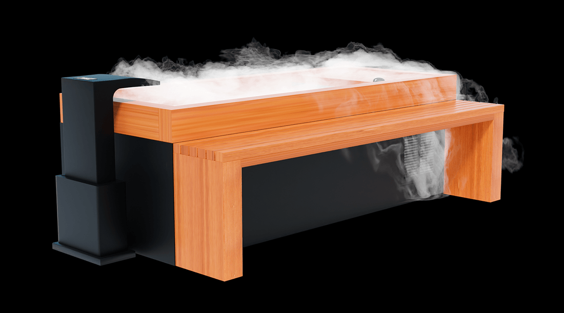 Medical Saunas - Frozen Commercial Steam